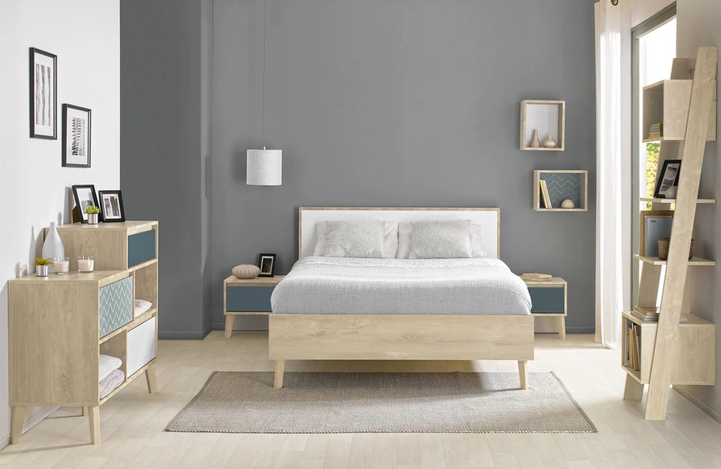 Aldo Manželská postel Larvik 160x200 cm