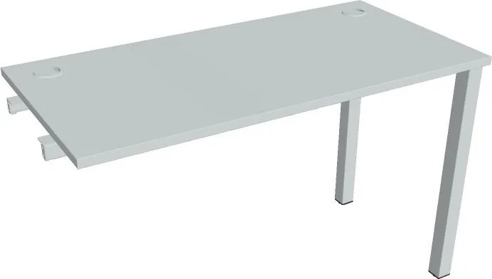 Hobis Kancelářský stůl řetězící Hobis UE 1200R, deskaakát, černá černá