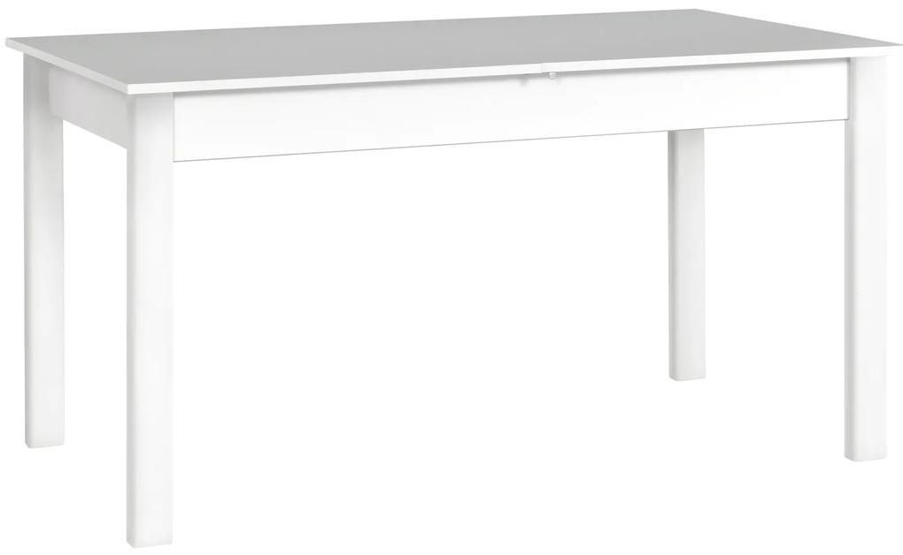 Rozkládací stůl ALBA 2 80x140/180cm Barevné provedení noh: Bílá, Barevné provedení ALBA: Olše
