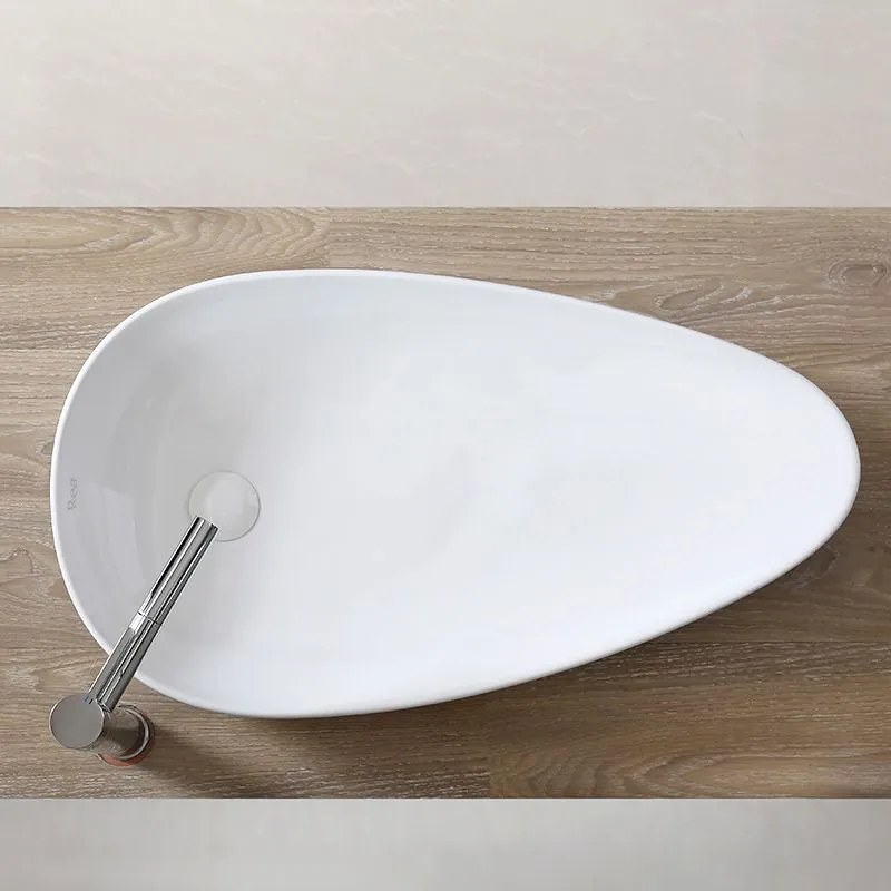Rea Greta75 umyvadlo, 77 x 43 cm, bílá, REA-U1500