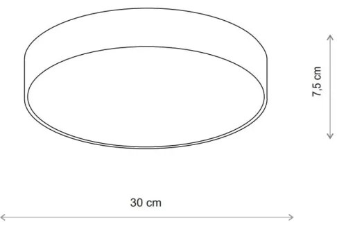 Brilagi - Koupelnové stropní svítidlo CLARE 2xE27/24W/230V pr. 30 cm IP54 béžová