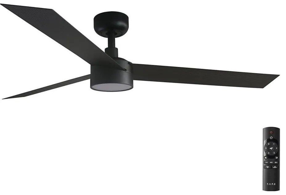 FARO Barcelona FARO 34291-1TW - LED Stmív. ventilátor CRUISER LED/20W/230V 2700/4000/6500K + DO 34291-1TW