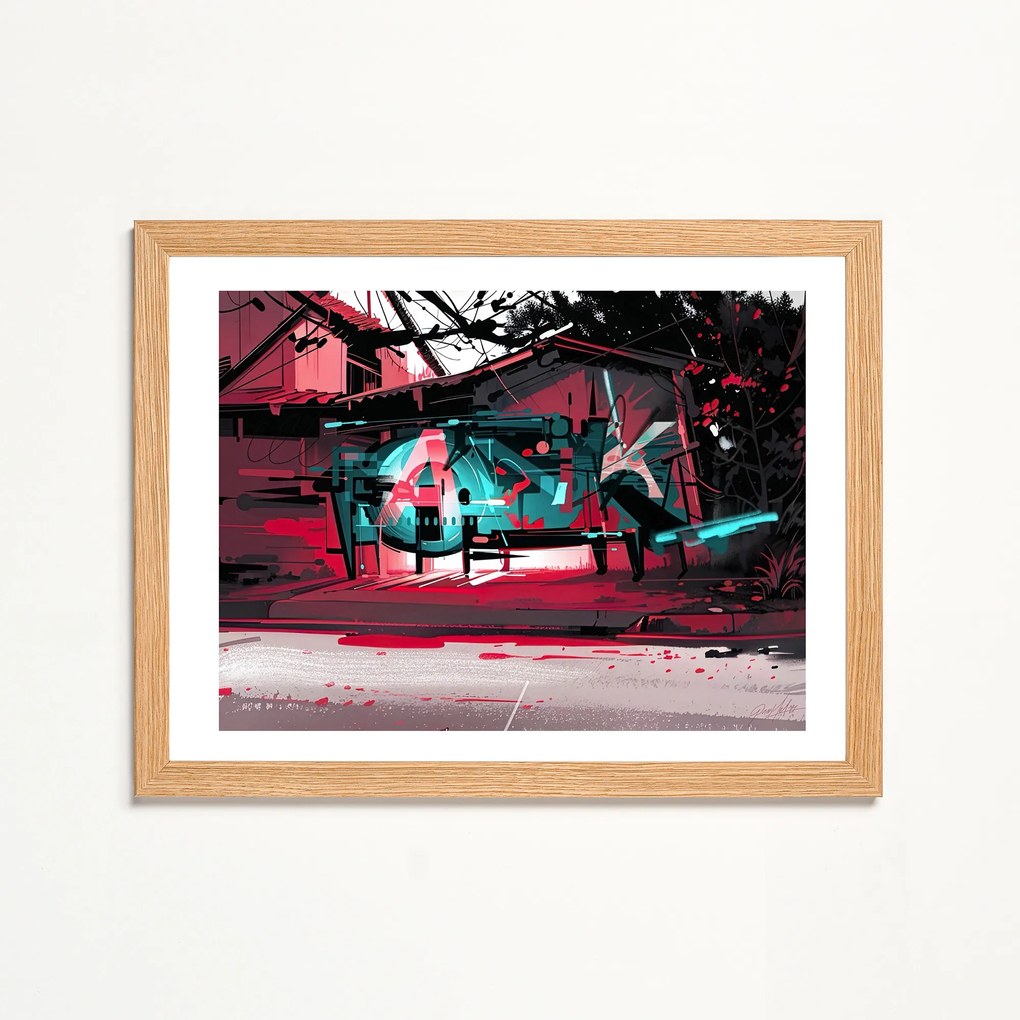 Jozef Spodniak | Panika71 Panika71 | 1+kk byt na pražských Vinohradoch za 10 mega Rám: Černý, Velikost: 30 x 40 cm