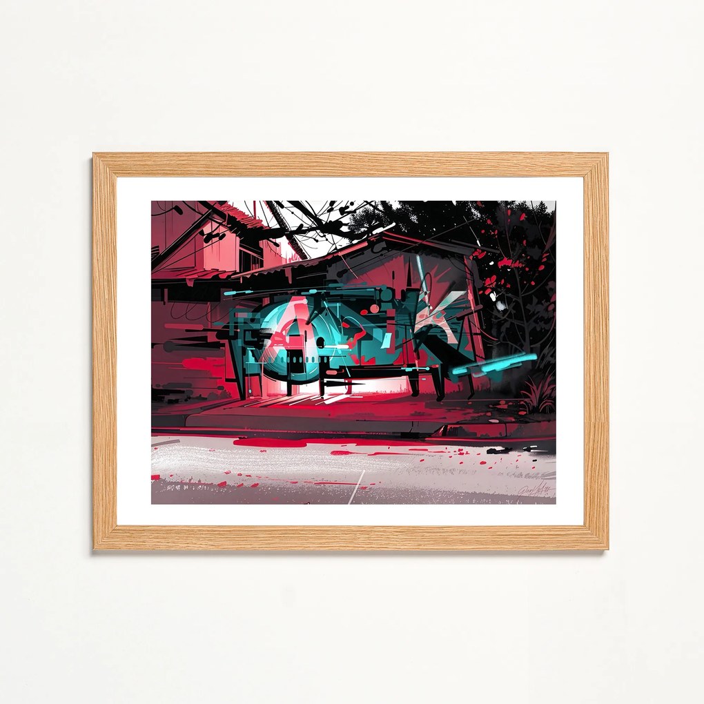Jozef Spodniak | Panika71 Panika71 | 1+kk byt na pražských Vinohradoch za 10 mega Rám: Černý, Velikost: 40 x 60 cm