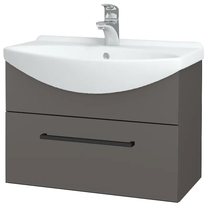 Dřevojas Koupelnová skříň TAKE IT SZZ 65 Varianta: N01 Bílá lesk / Úchytka T06 / D15 Nebraska