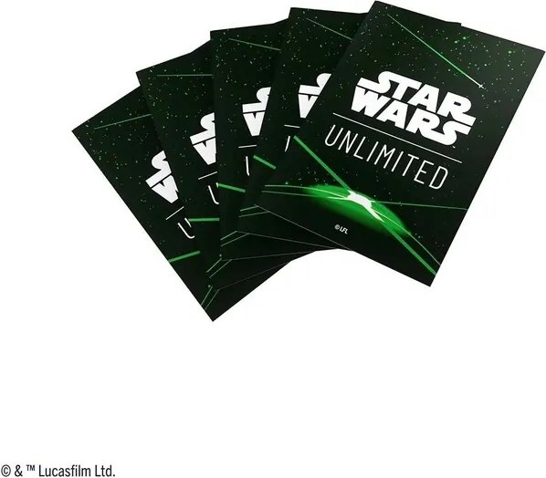 Gamegenic - Star Wars: Unlimited Art Sleeves - Card Back Green