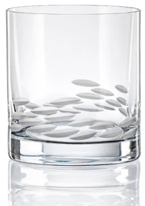 Crystalex sklenice na whisky Barline matný brus 280 ml 4KS