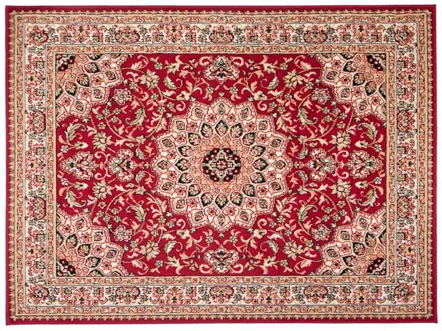 Chemex Moderní koberec Atlas - orientální 5 - červený Rozměr koberce: 80x150 cm