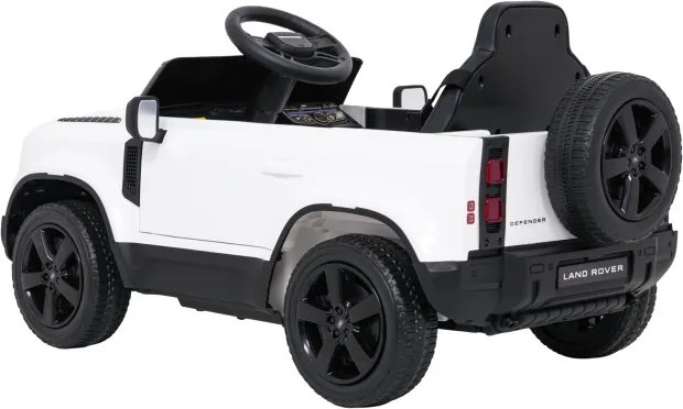 Elektrické autíčko Land Rover Defender bílé