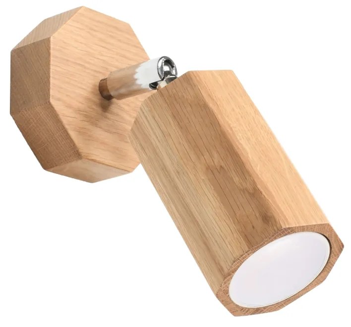 Sollux Lighting Nástěnné svítidlo ZEKE dub
