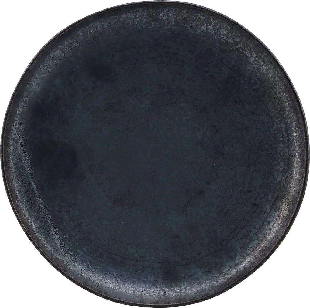 Mělký talíř House Doctor PION P.28,5cm černohnědý