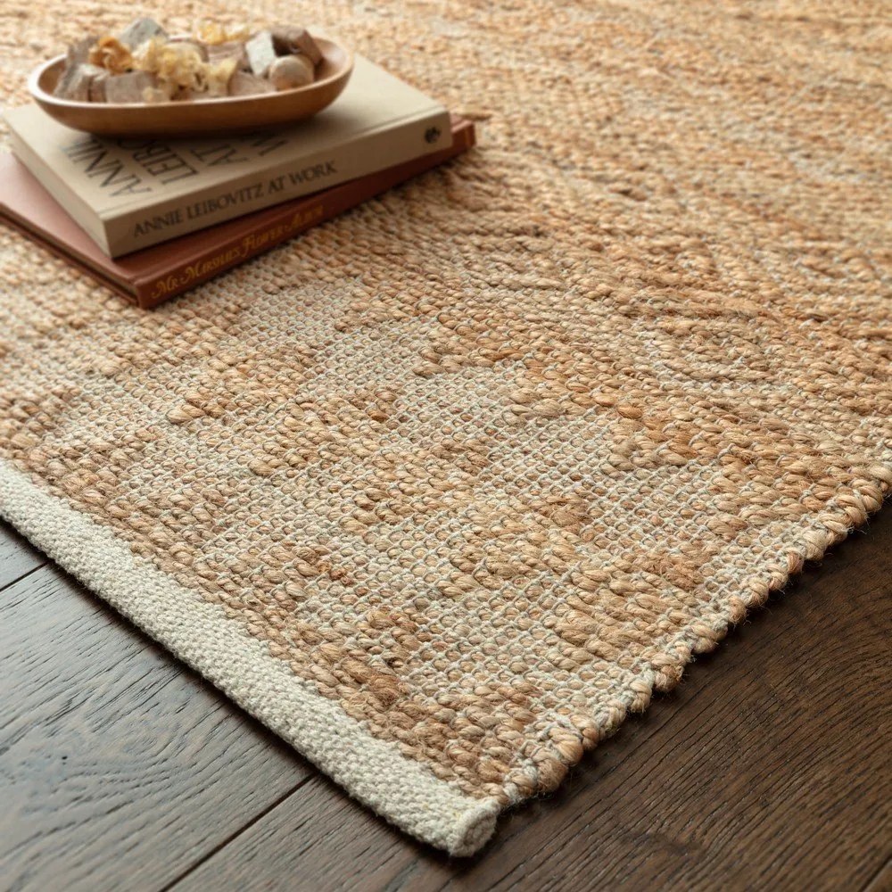 Ručně tkaný koberec s příměsí juty v přírodní barvě 200x290 cm Asher Natural – Asiatic Carpets