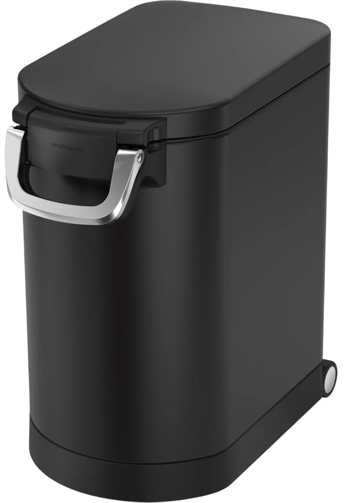 Simplehuman Kontejner na suché krmivo s pojistkou 25 l, černá mat, 25 l