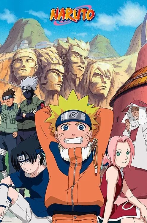 Plakát, Obraz - Naruto Shippuden - Group, (61 x 91.5 cm)