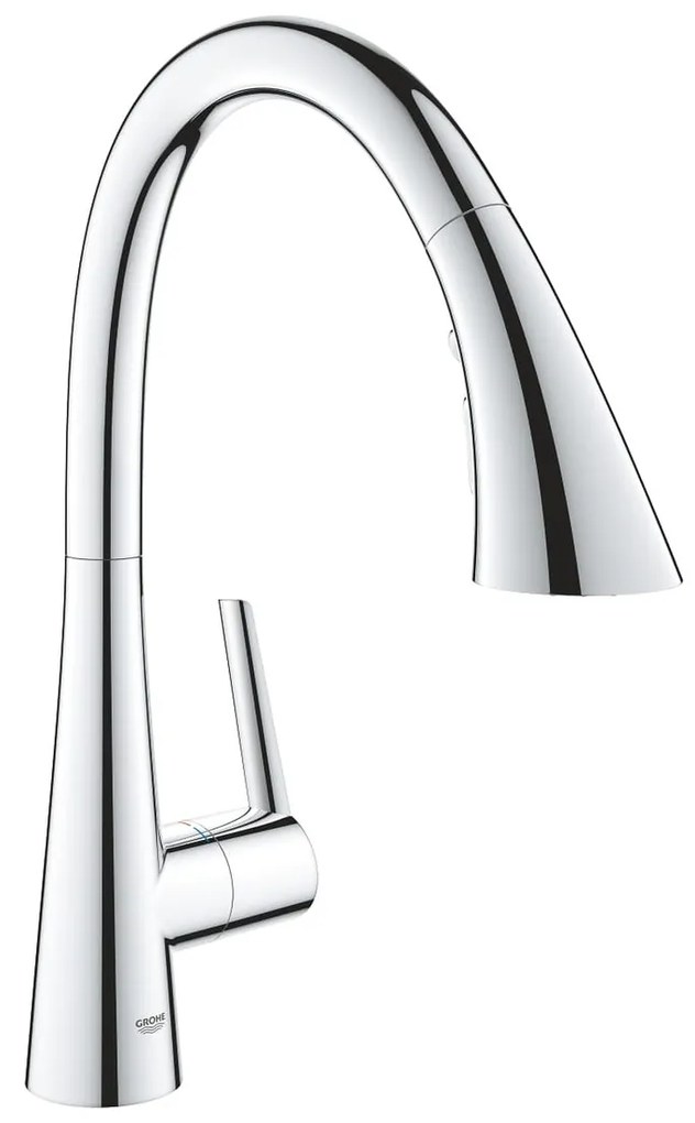 Dřezová baterie Grohe Zedra s otočným raménkem chrom 32294002