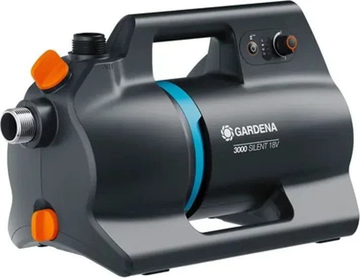 Aku povrchové čerpadlo Gardena 3000 Silent 18V P4A solo 14610-55