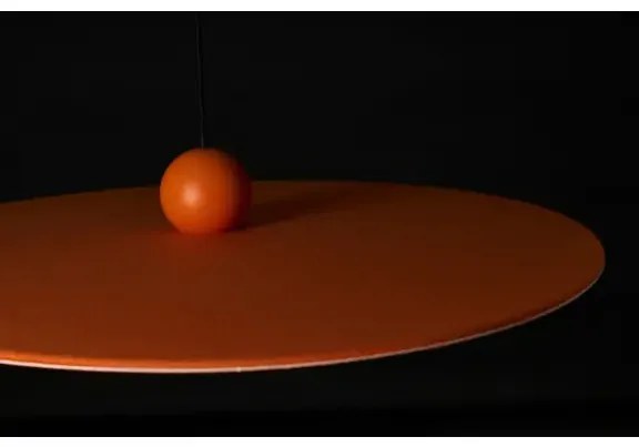 Designový lustr Freya oranžová