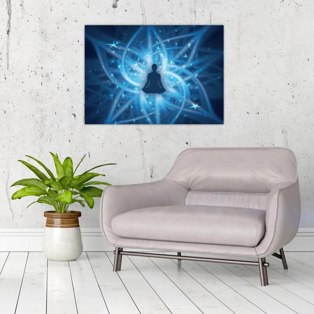 Skleněný obraz - Spirituální energie (70x50 cm)