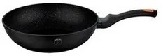 Berlingerhaus pánev WOK s mramorovým povrchem Granit Diamond Line 28 cm