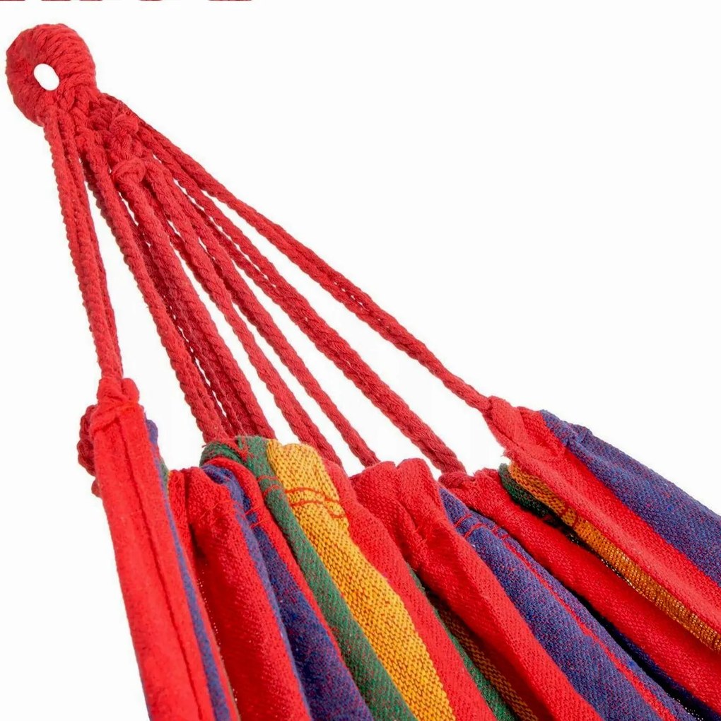 Bluegarden, houpací síť Hammock 1-místná 480142b, vícebarevná, OGR-09025