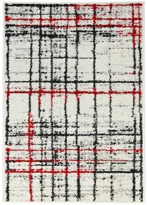 Oriental Weavers, Kusový koberec Lotto 406 FM6 W, 100x150, béžová, chodba / předsíň