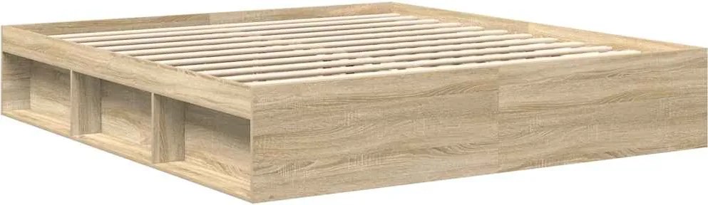 Rám postele dub sonoma 200 x 200 cm 3203889