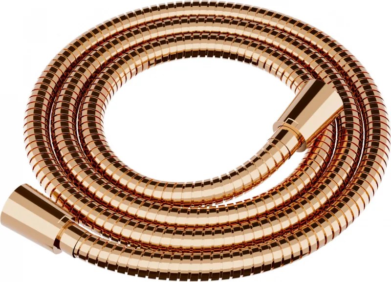 Mexen sprchová hadice 150 cm, růžové zlato - 79460-60