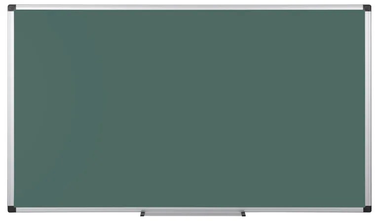 Zelená školní keramická popisovací tabule na zeď, magnetická, 2000 x 1000 mm