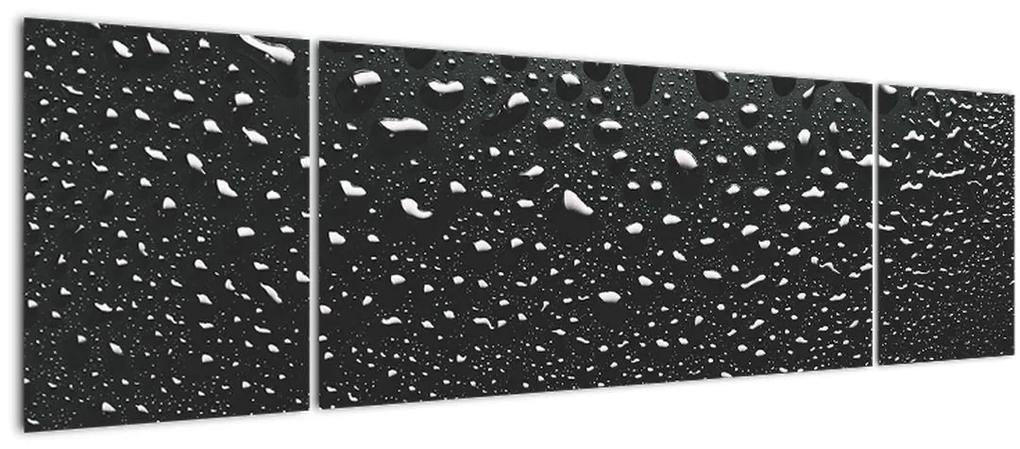 Obraz kapek vody (170x50 cm)