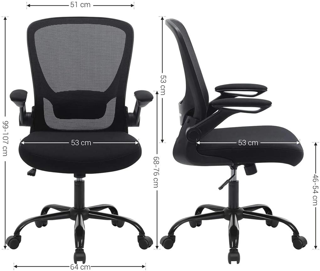 Kancelářská židle Ota černá