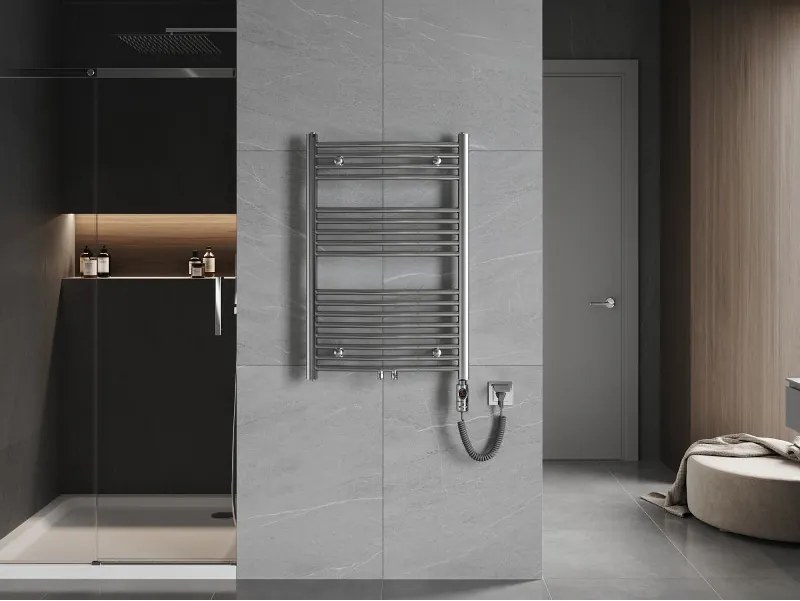 Mexen Ares, elektrické topné těleso 900 x 600 mm, 300 W, chromová, W102-0900-600-2300-01