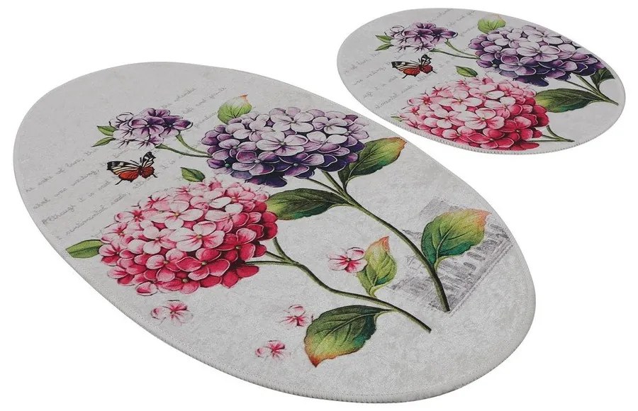 Koupelnové předložky v sadě 2 ks 60x100 cm Ortanca – Foutastic
