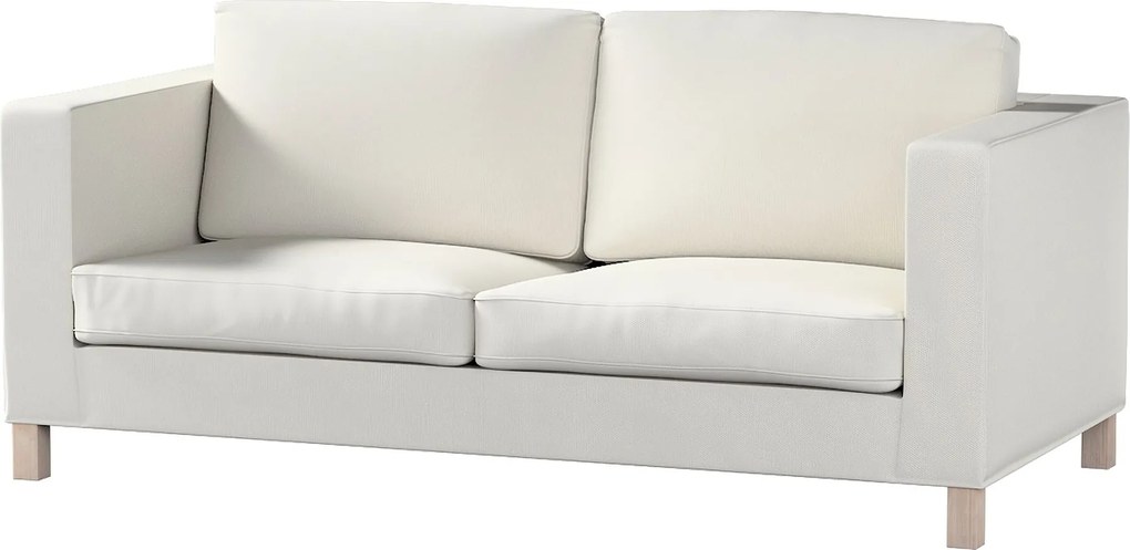 Potah na pohovku IKEA Karlanda rozkládací, krátký barva šedá látka pletený vzor