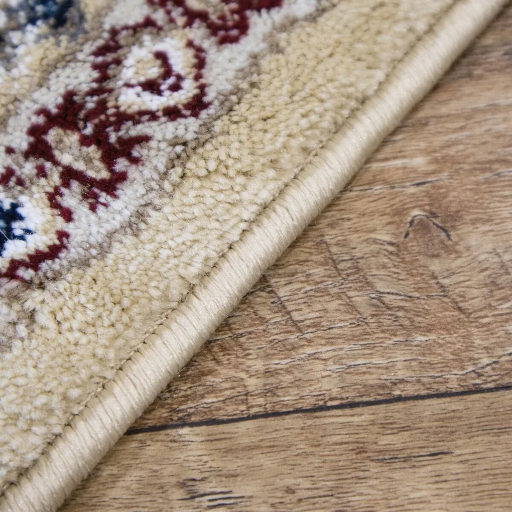 Angel Carpet, Kusový koberec Sultan 26 Beige, 80x150, béžová, kancelář