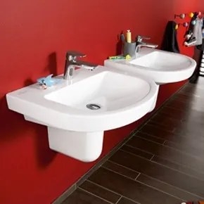 Villeroy&Boch Subway, umývátko 50x25cm, bílá, pravé, 73035R01