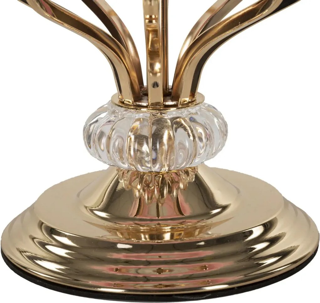 Stolní lampa Tarty 54 cm růžovo-zlatá