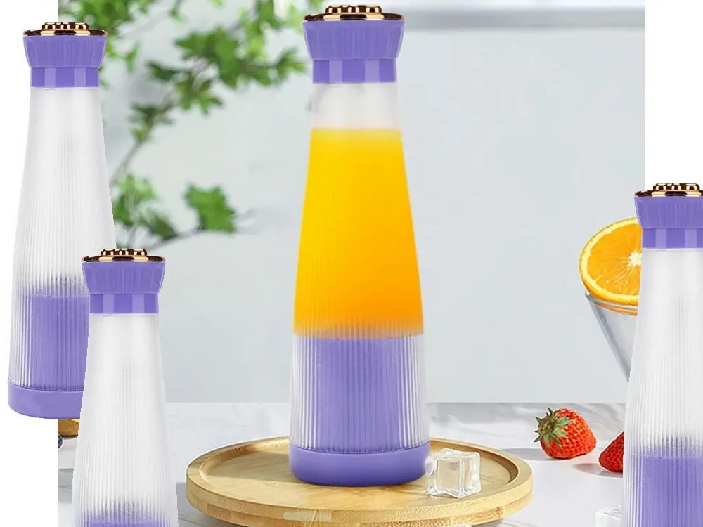 Verk Group Přenosný bezdrátový USB mixér na smoothie, drtič na koktejly