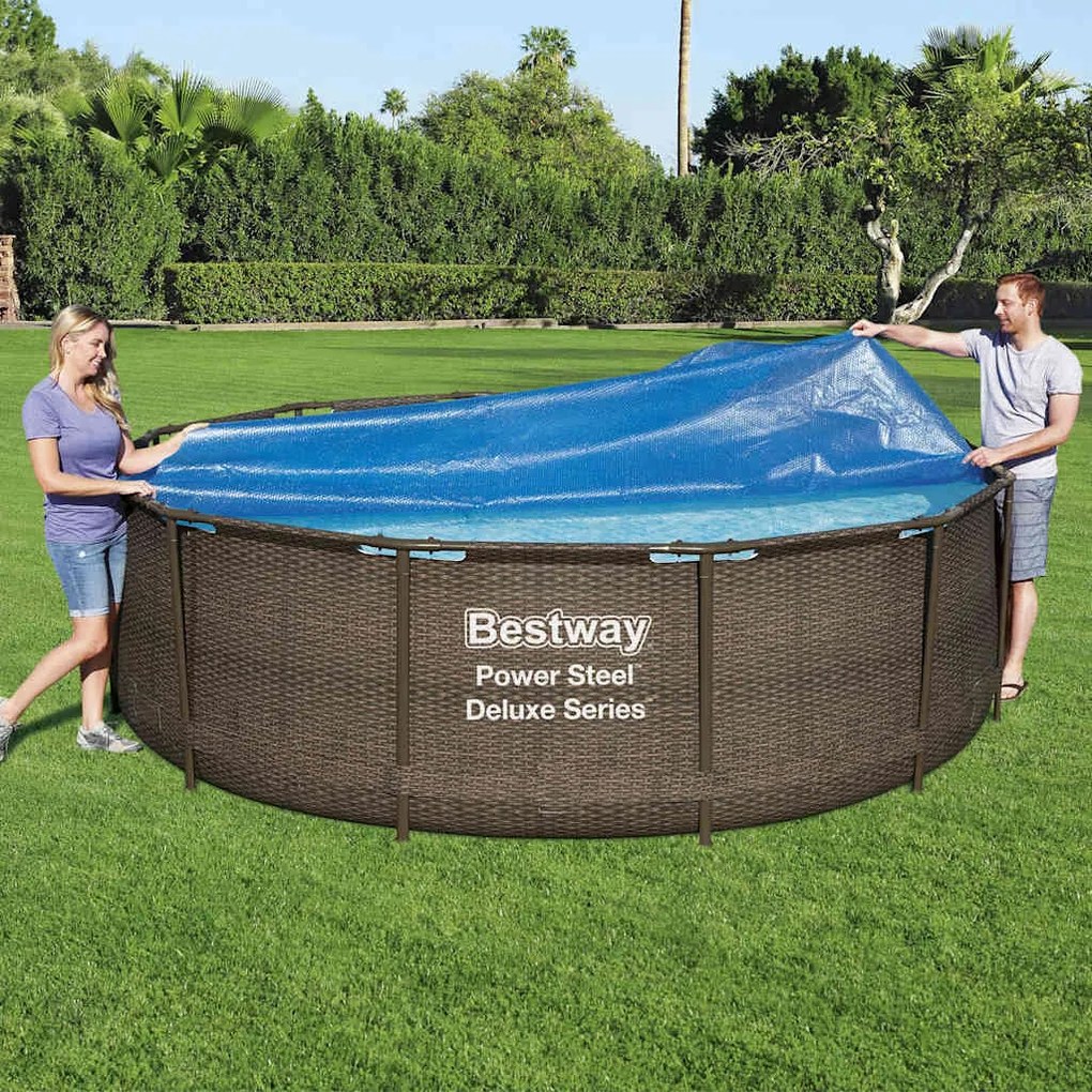 Bestway Solární Krycí Plachta Na Bazén Flowclear 356 Cm