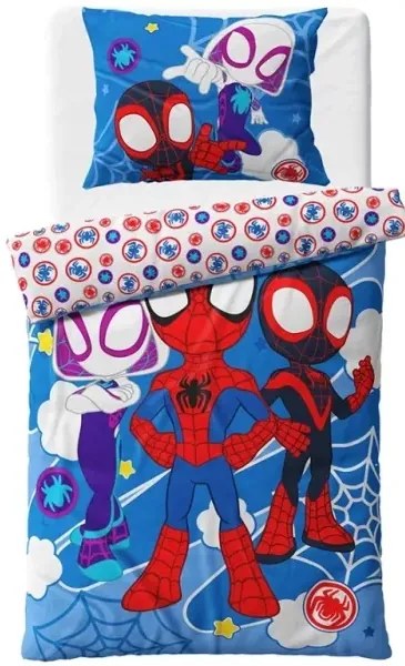 Carbotex Mikroplyšové povlečení Spidey Úžasní přátelé 140x200, 70x90 cm