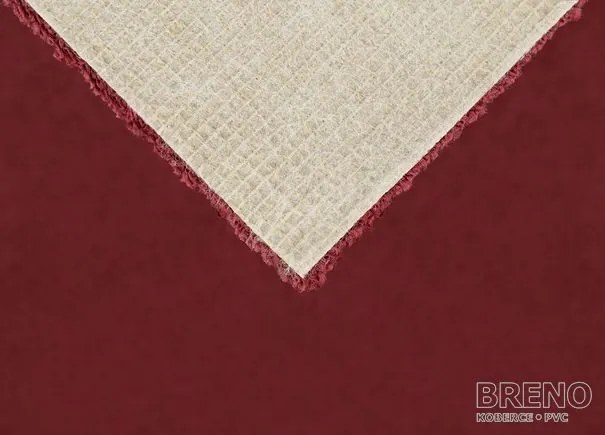 Breno Metrážový koberec NOBLE 20 červený, šíře 400 cm, Červená