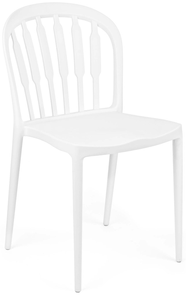 BIZZOTTO jídelní židle PAXTON bílá 0730166