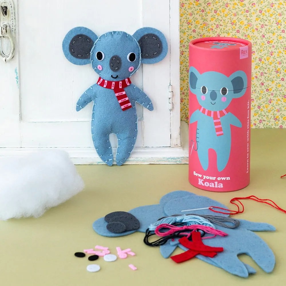 Kreativní sada Sew Your Own Koala – Rex London