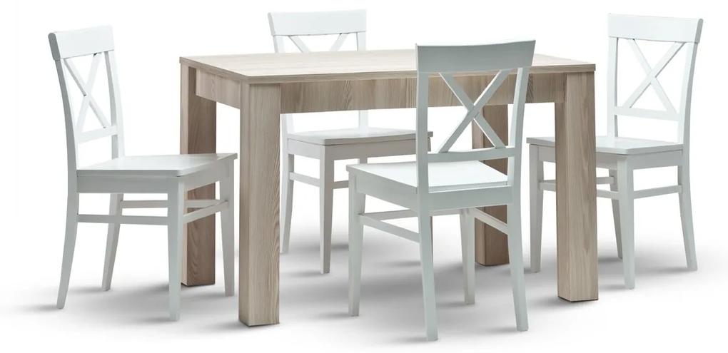Stima Jídelní stůl RIO | Délka stolu: 80,Odstín: jilm tossini,Rozklad: Bez rozkladu