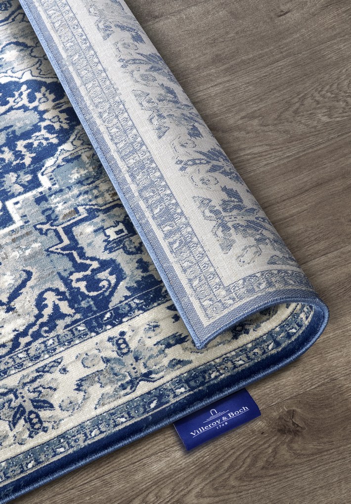 Villeroy & Boch Kusový koberec 106123 Blue, Cream, 200x280, modrá, ložnice