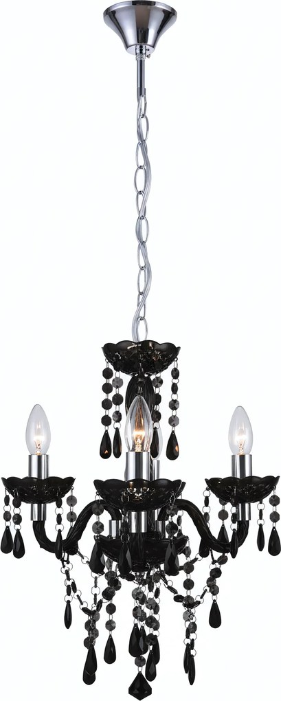 Toolight Rea, Stropní svítidlo EBT005-3CP BLACK, OSW-01240