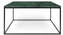 Tone Hone Konferenční stolek Refal MRAMOR 75 cm (Zelený mramor, černé nohy)