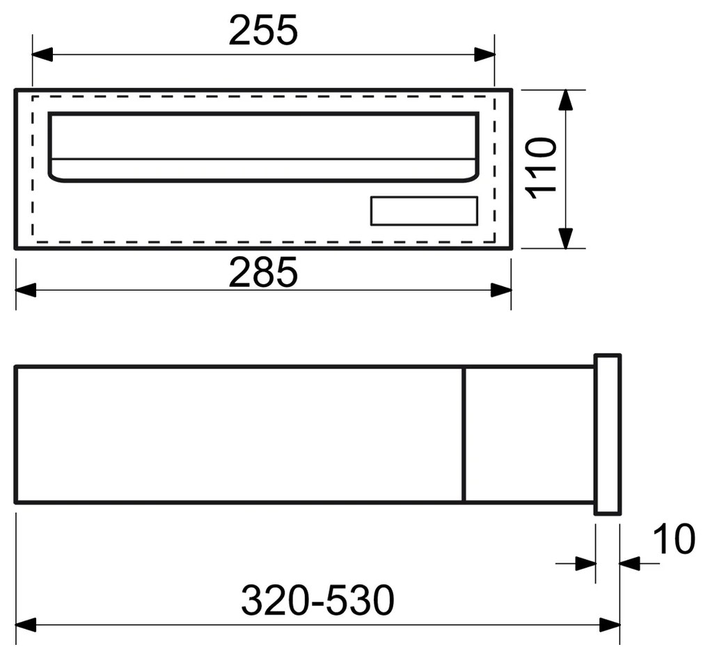 Richter Czech Poštovní schránka ocelová BK.38.R.AM