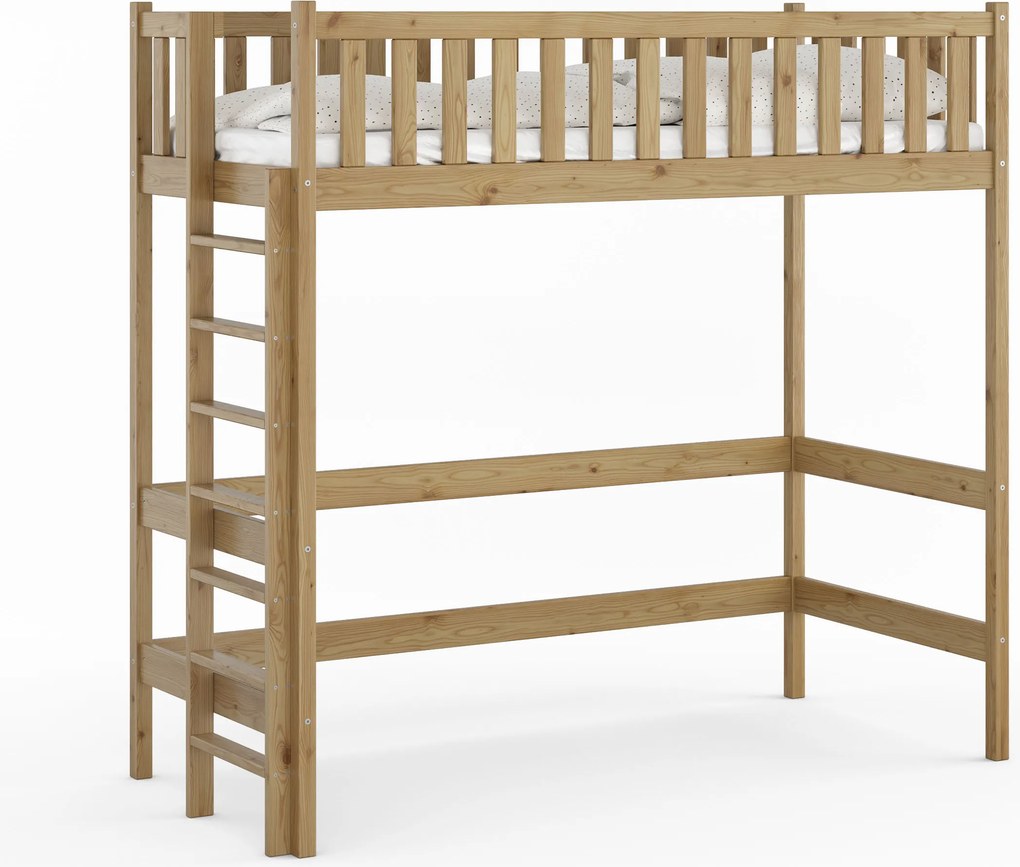 Rkids | Vyvýšená postel Livo 90x160 Dub