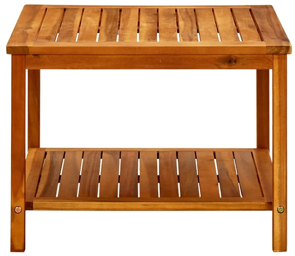 vidaXL Konferenční stolek 60 x 60 x 45 cm masivní akáciové dřevo