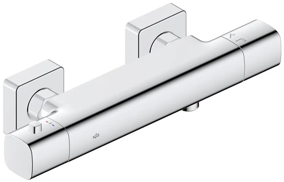 KFA Armatura 5756-010-00 - Termostatická sprchová baterie MALAGA lesklý chrom